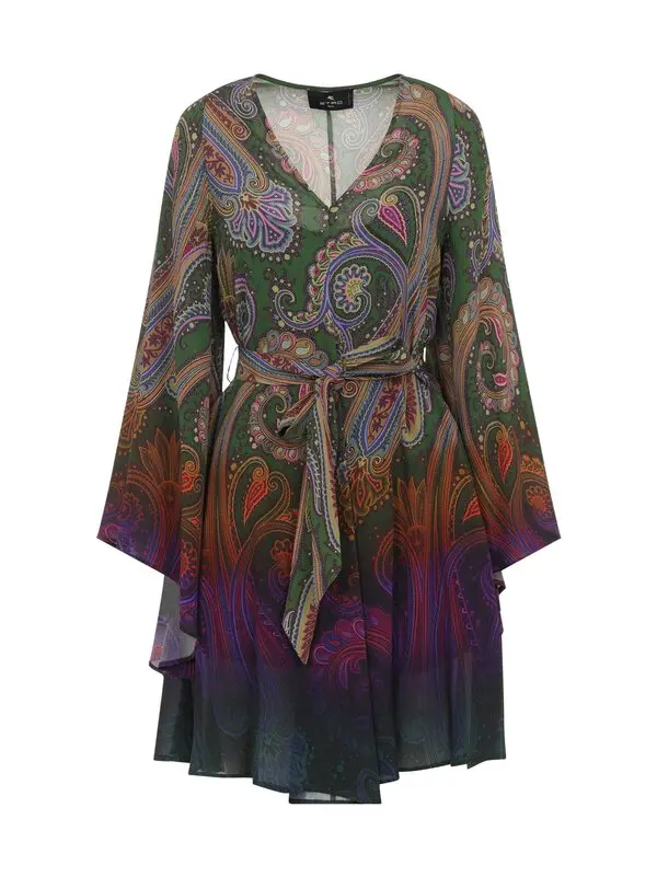 Etro Mini Dress - Blue