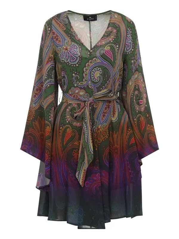 Etro Mini Dress - Blue