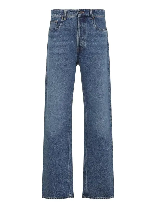 Miu Miu Straight-leg Denim - Blue
