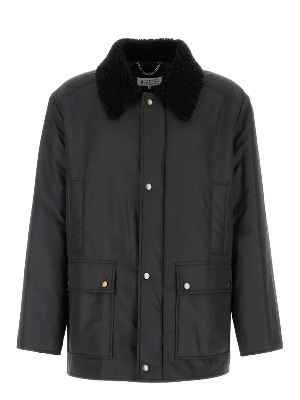 MAISON MARGIELA Polyester Padded Jacket - Gray