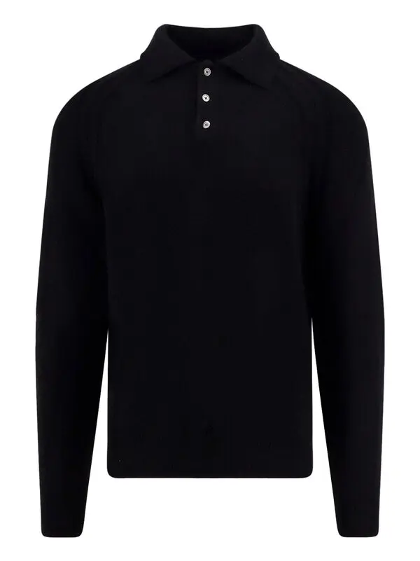 Dior Cashmere Polo Shirt - Multicolor