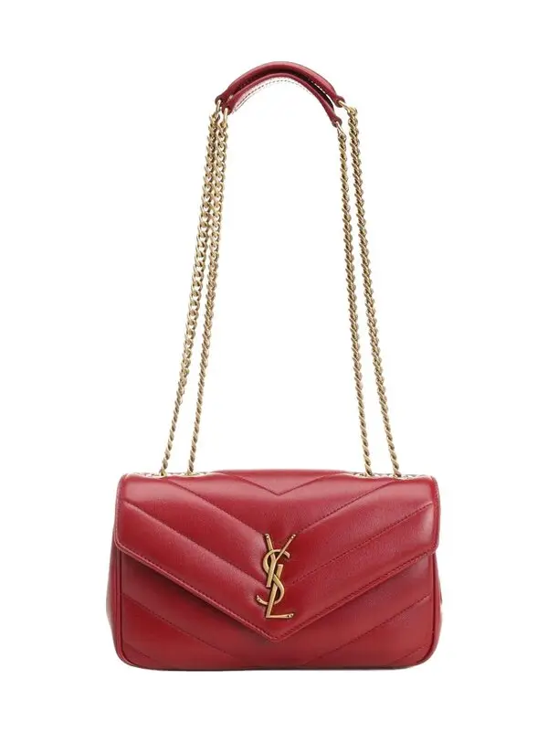 Saint Laurent Loulou Small Bag - Red