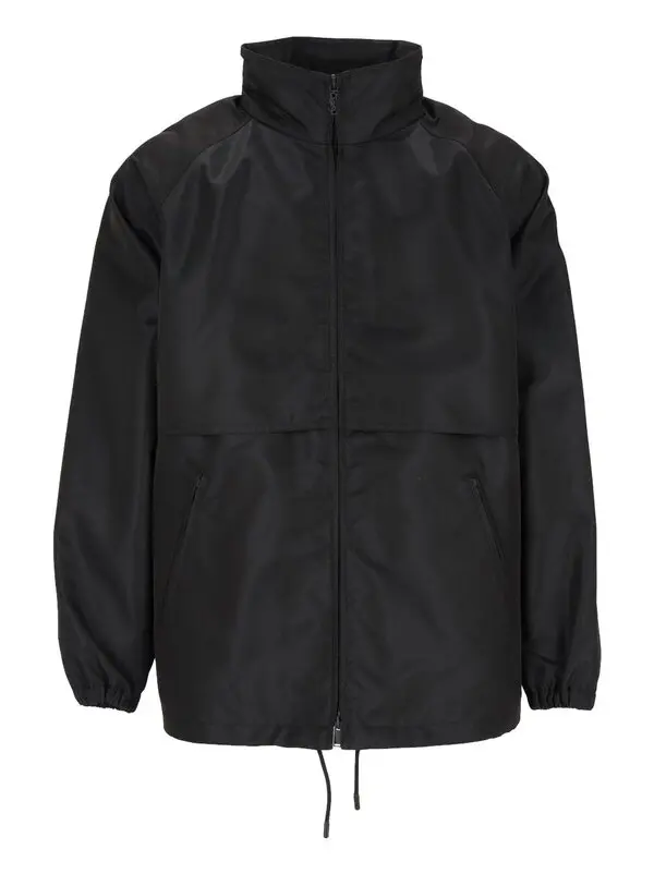 Saint Laurent High Collar Sports Jacket - Blue