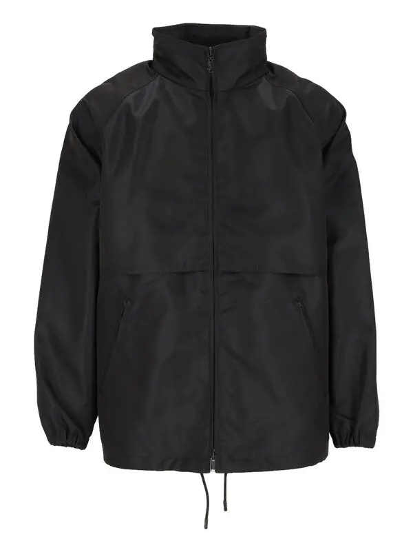 Saint Laurent High Collar Sports Jacket - Blue