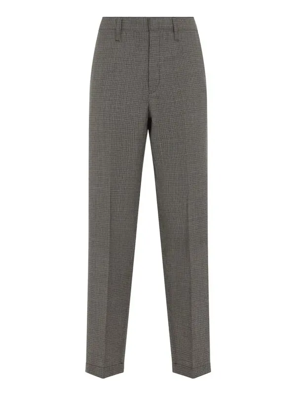 Prada Wool Pants - Green