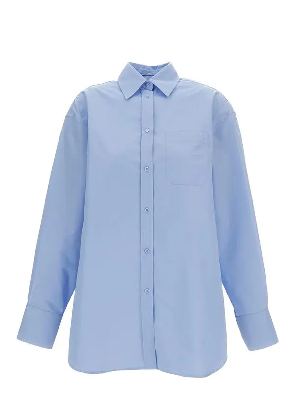Sportmax Nespola Cotton-blend Shirtdress - Multicolor