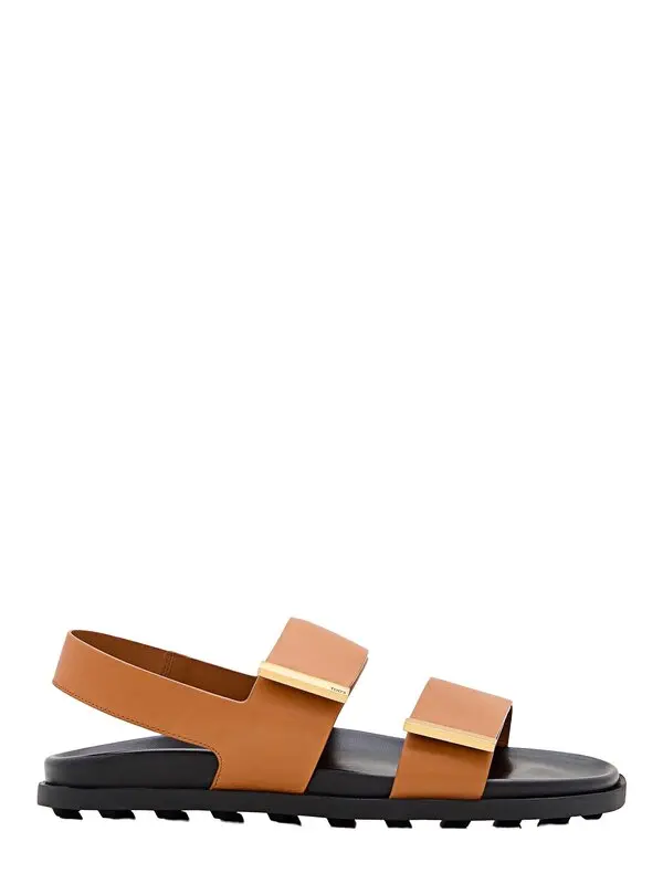 TOD'S Leather Sandals - Multicolor