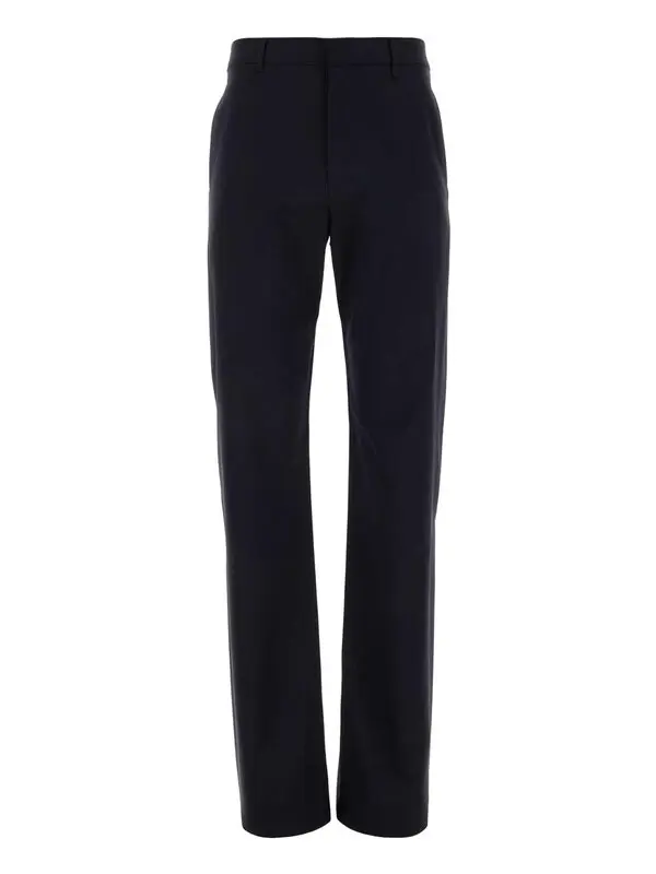 Givenchy Stretch Wool Blend Pant - Blue