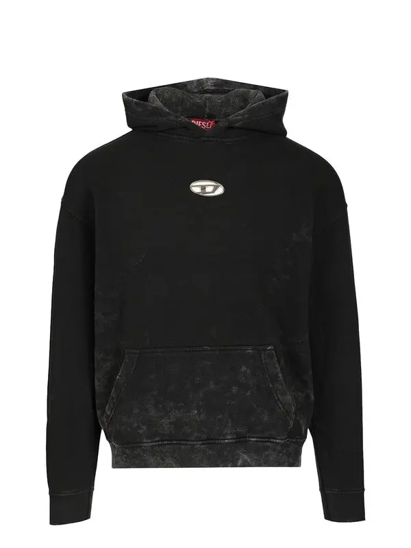 DIESEL® S-boxt-hood-t10 Hoodie - Black
