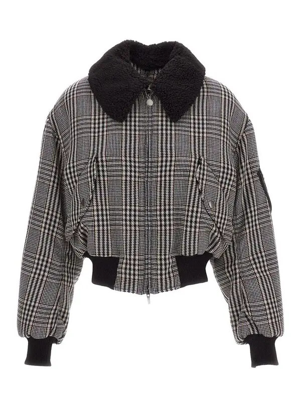 Stella McCartney Padded Bomber Jacket - Multicolor