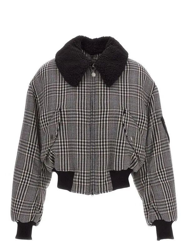 Stella McCartney Padded Bomber Jacket - Multicolor