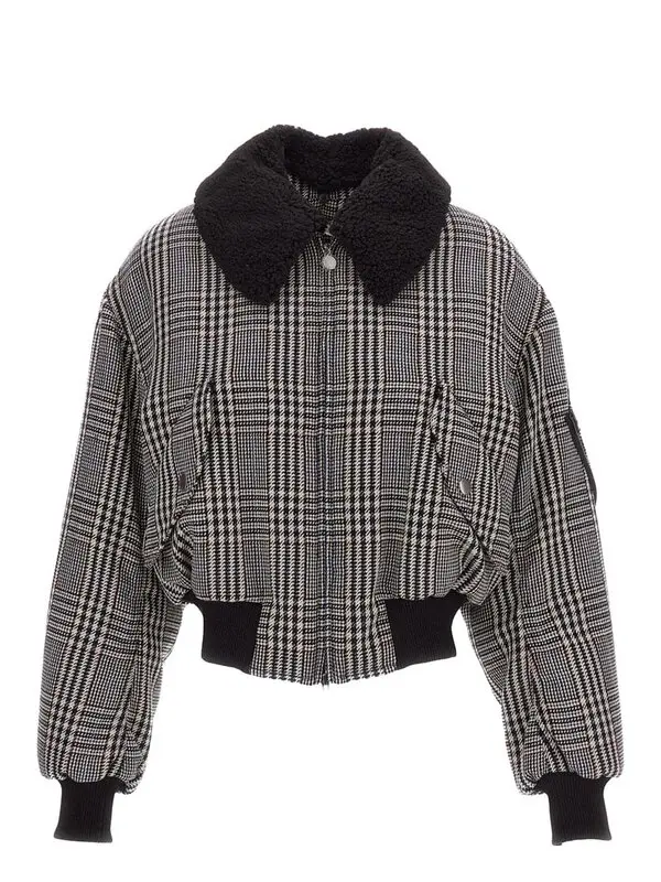 Stella McCartney Padded Bomber Jacket - Multicolor