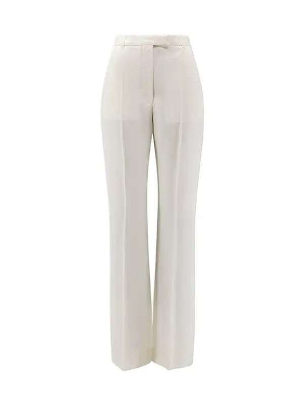 Alexander McQueen Wool Trousers - Multicolor