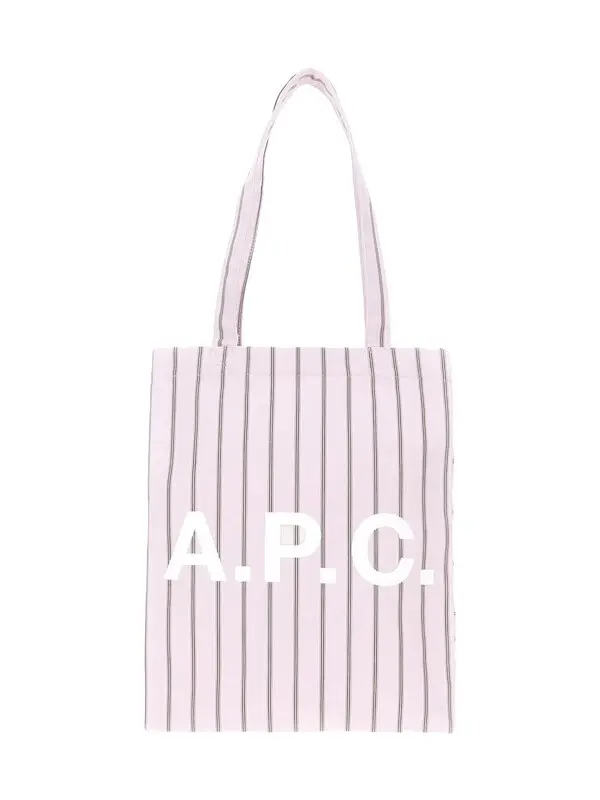 A.p.c. Striped Shopper Tote Bag - Multicolor