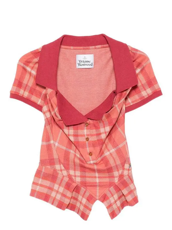 VIVIENNE WESTWOOD Tops Polo Tops - Red