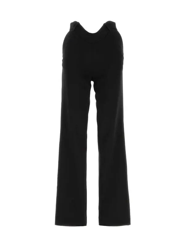 JEAN PAUL GAULTIER Stretch Gabardine Pant - Black