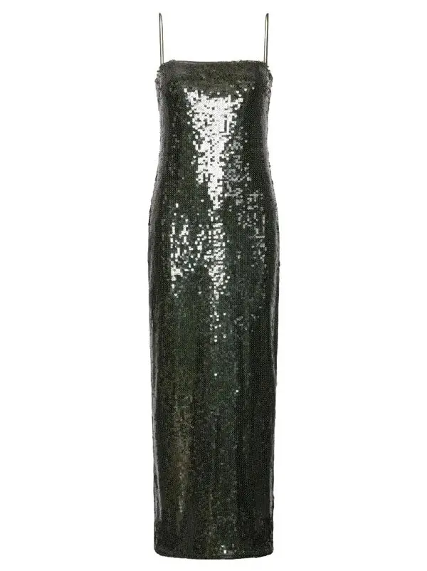ROTATE BY BIRGER CHRISTENSEN Sequins Dress - Green