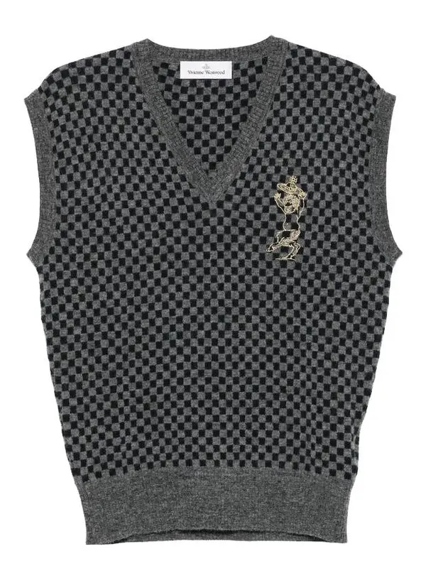 VIVIENNE WESTWOOD Grey Sweaters & Knitwear Jumpers - Gray