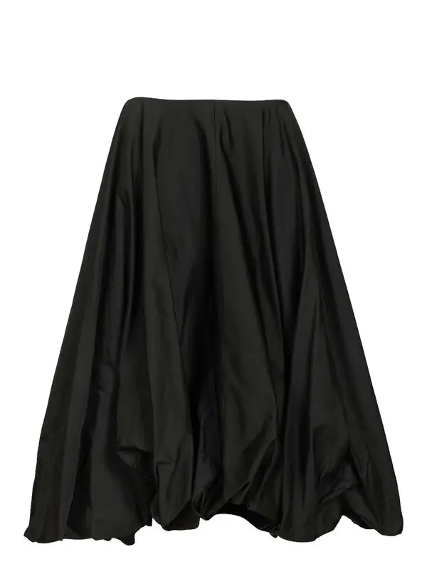 Balenciaga Ballon Skirt In Technical Taffeta - Black