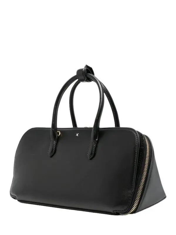 Alaïa Smooth Calf Leather Tote Bag - Black