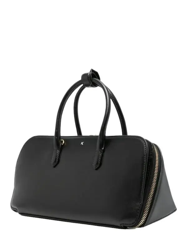 Alaïa Smooth Calf Leather Tote Bag - Black