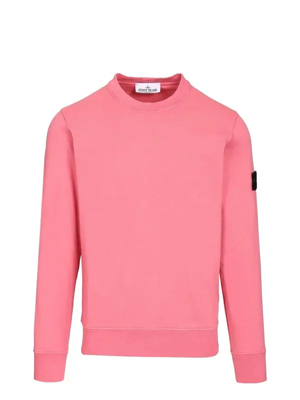 Stone Island Organic Cotton Sweatshirt - Multicolor