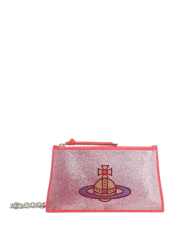 VIVIENNE WESTWOOD Decorated Clutch Bag - Multicolor