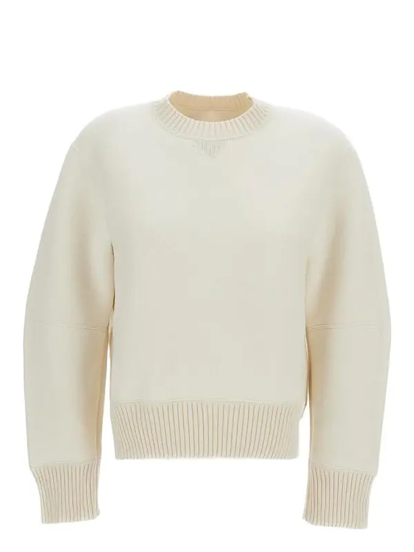 Sacai Cotton Cashmere Knit Pullover - Multicolor