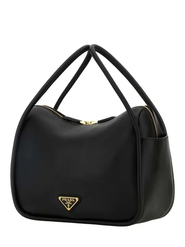 Prada Leather Handbag - Black