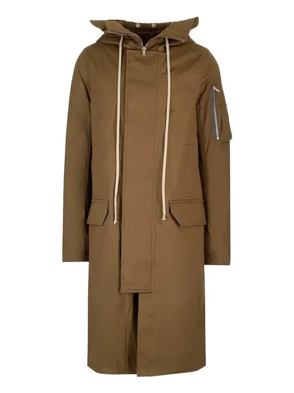 Rick Owens Porterville Megaparka - Brown