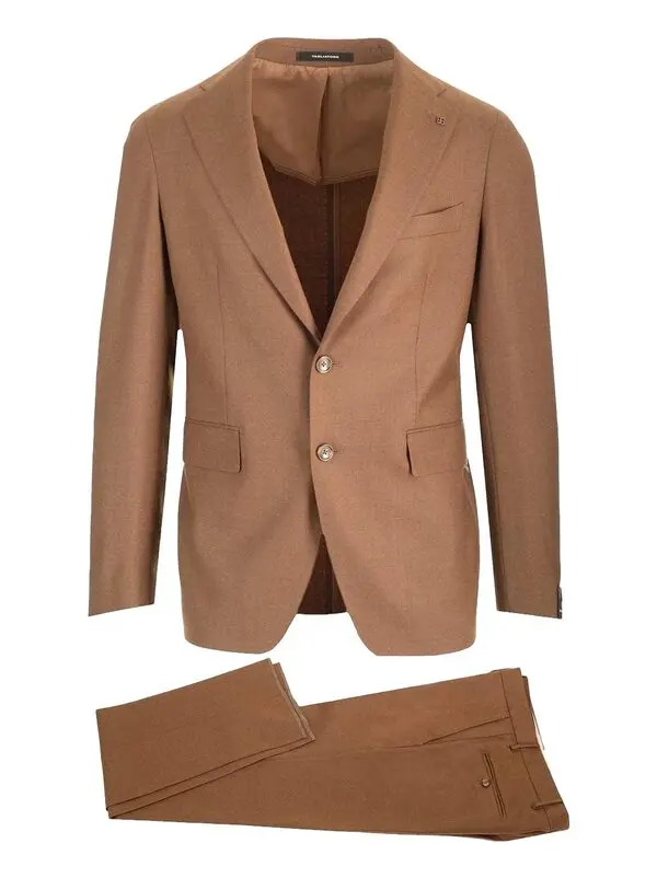 Tagliatore Vesuvio Suit - Cream