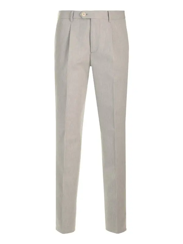 Brunello Cucinelli Leisure Fit Trousers - Gray