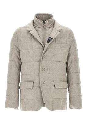 FAY Quilted Jacket - Multicolor