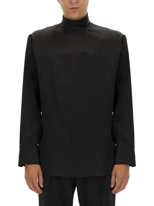 Dolce & Gabbana Wide Turtleneck - Black