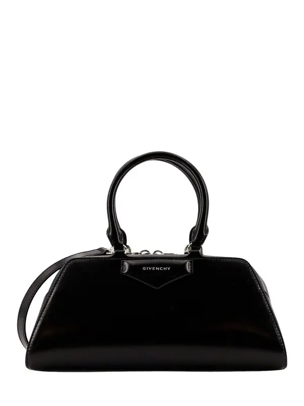 Givenchy Antigona Small Leather Crossbody Bag - Black