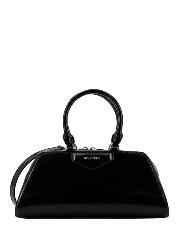 Givenchy Antigona Small Leather Crossbody Bag - Black