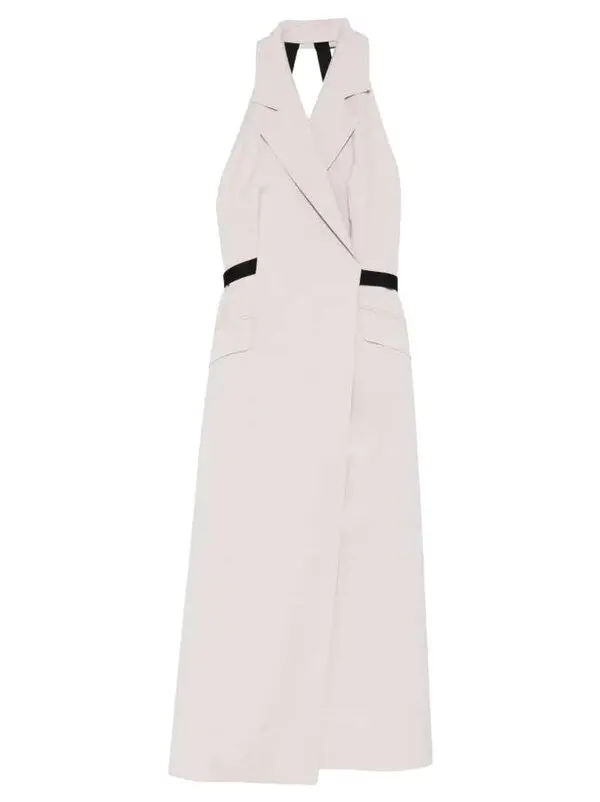 Max Mara Collared Midi Dress - Brown