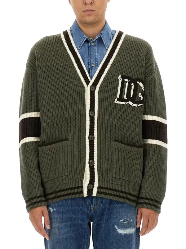 Dolce & Gabbana Wool Cardigan - Multicolor