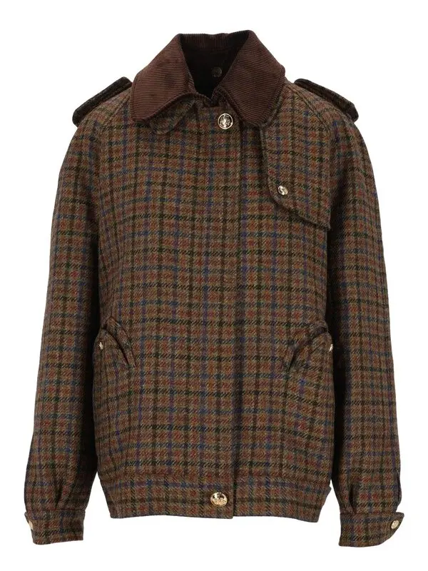 BLAZÉ MILANO Amandira Wool Jacket - Multicolor