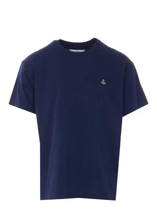 VIVIENNE WESTWOOD Classic Orb T-shirt - Blue