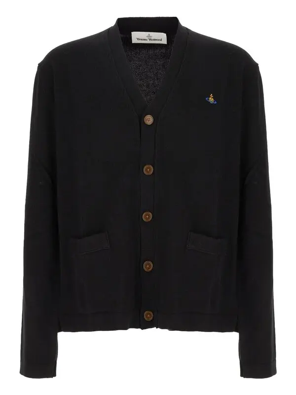 VIVIENNE WESTWOOD V-neck Cardigan - Multicolor