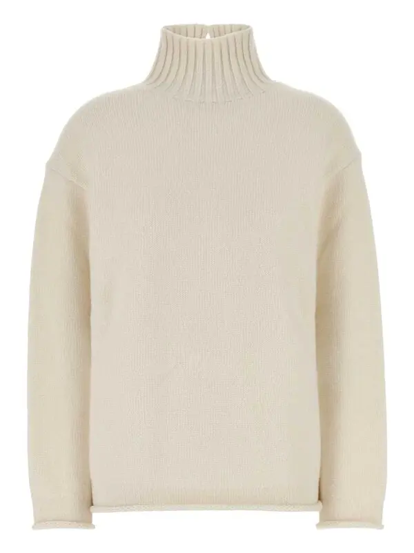Bottega Veneta Cashmere Sweater - White