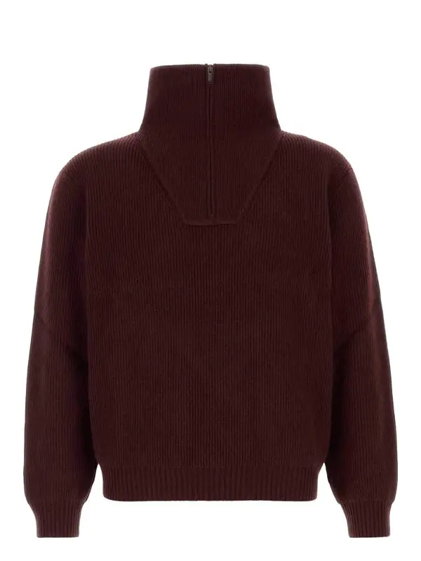 Saint Laurent Wool Sweater - Red