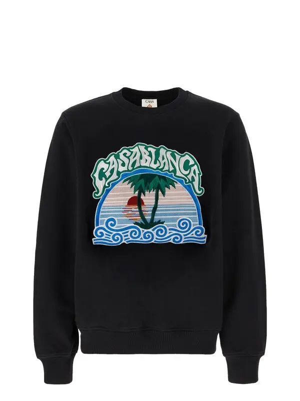 Casablanca Graphic Sweatshirt - Multicolor