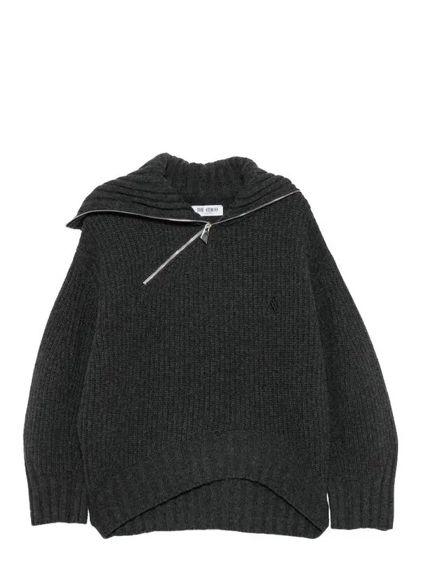 Attico Knitwear Jumpers - Gray