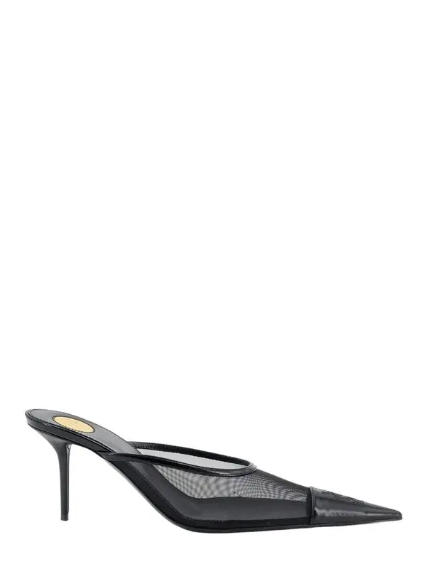 Saint Laurent Renee Mesh Pump With Cassandre Toe - Multicolor