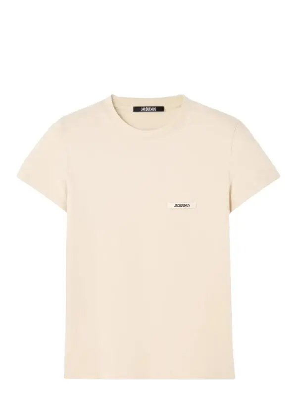 Jacquemus Applique T-shirt - Brown