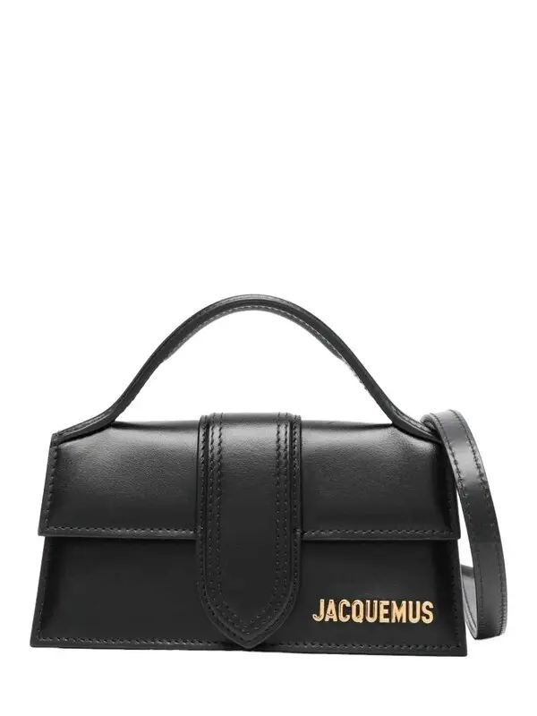 Jacquemus Leather Tote Bag - Black