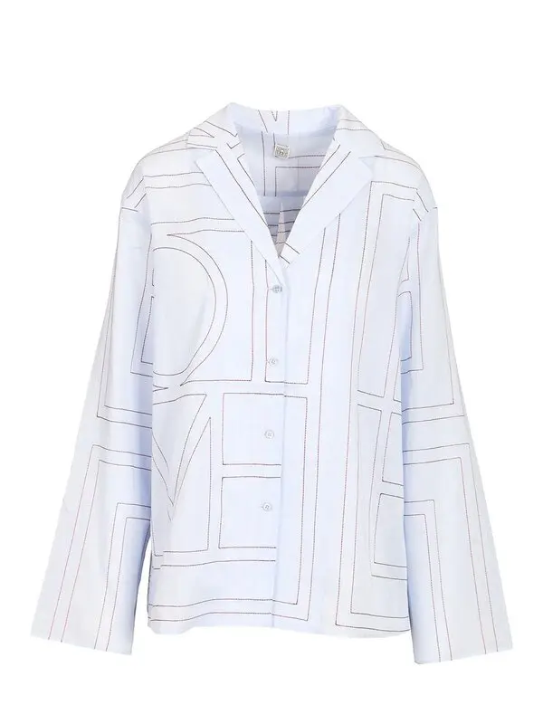 TOTEME Pajama Top - Blue