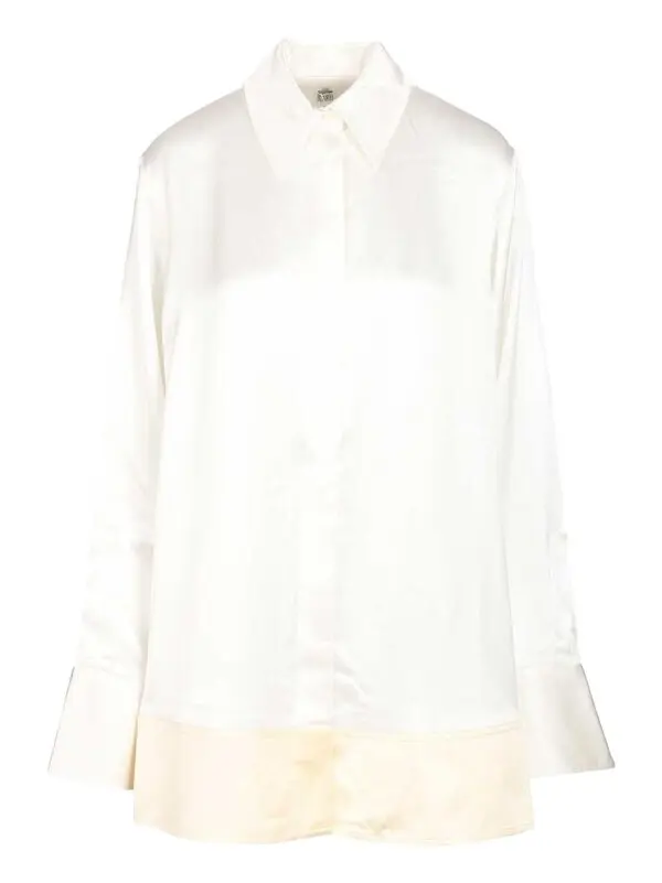 TOTEME Soft Tuxedo Shirt - White